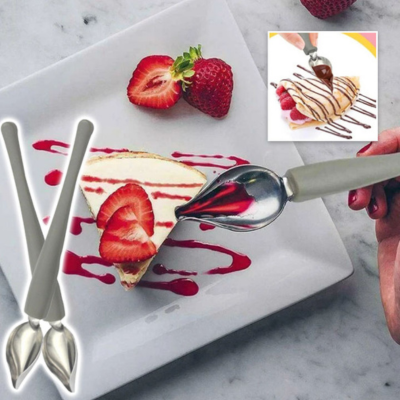 Coffret de décoration de chef avec cuillère plume | Chef'Cook™ – MelCooking